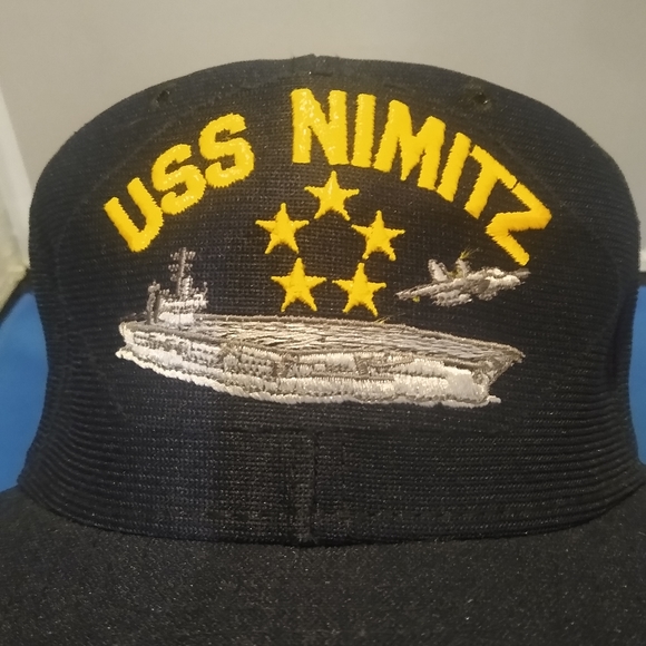 New Era | Accessories | Uss Nimitz Cvn68 Us Navy Blue Crew Member ...